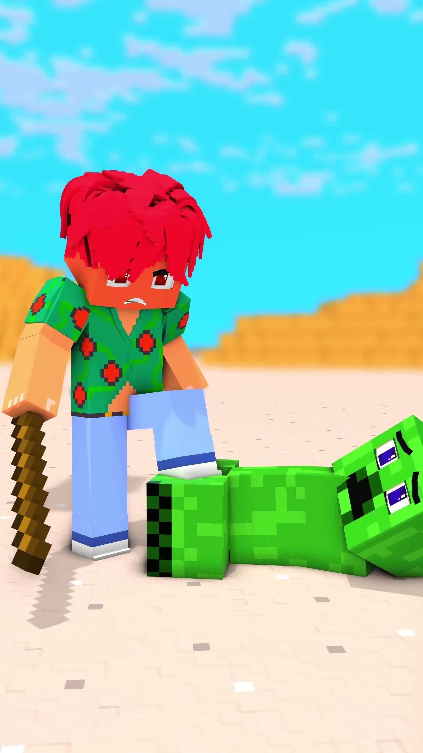 我的世界:你会怎么对待苦力怕?