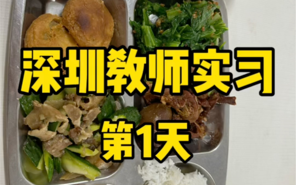 深圳教师实习第1天