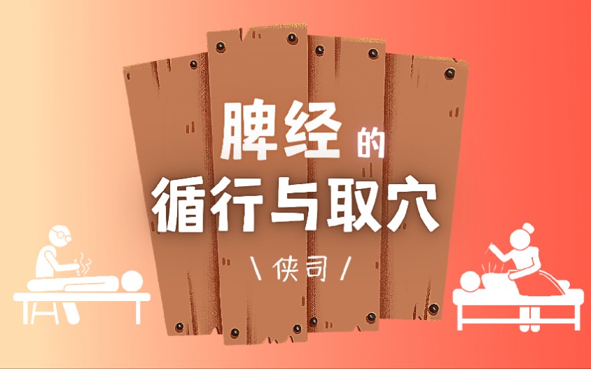 超详细!一个视频搞定足太阴脾经的循行和穴位定位