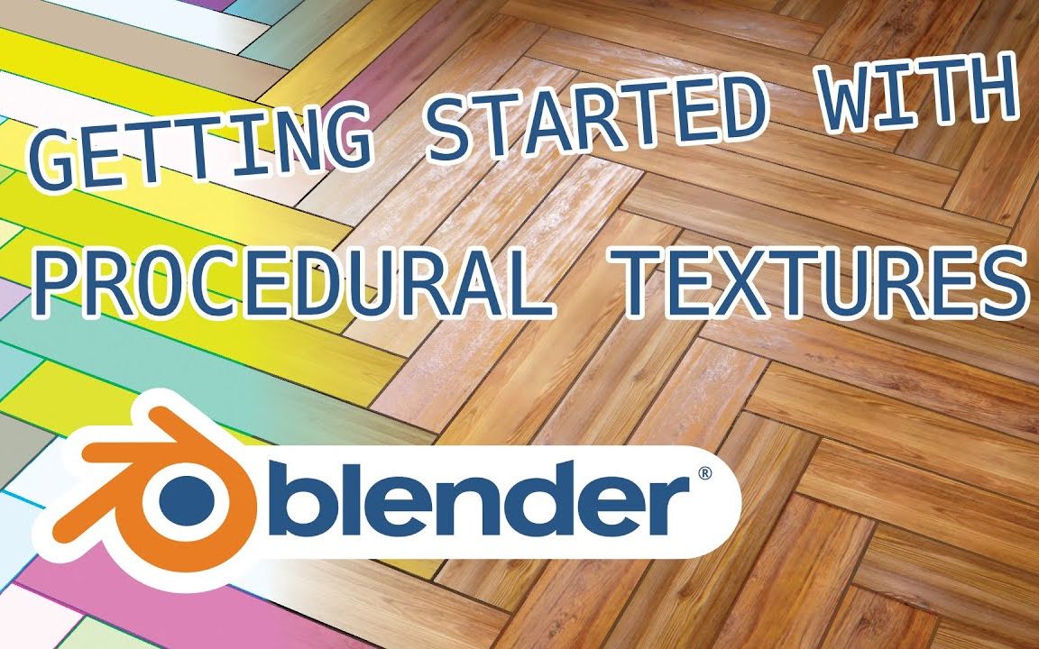 Blender 教程 深入理解程序化材质 十集全