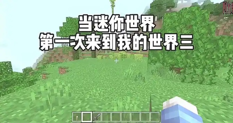 我的世界:当迷你世界第一次来到我的世界三
