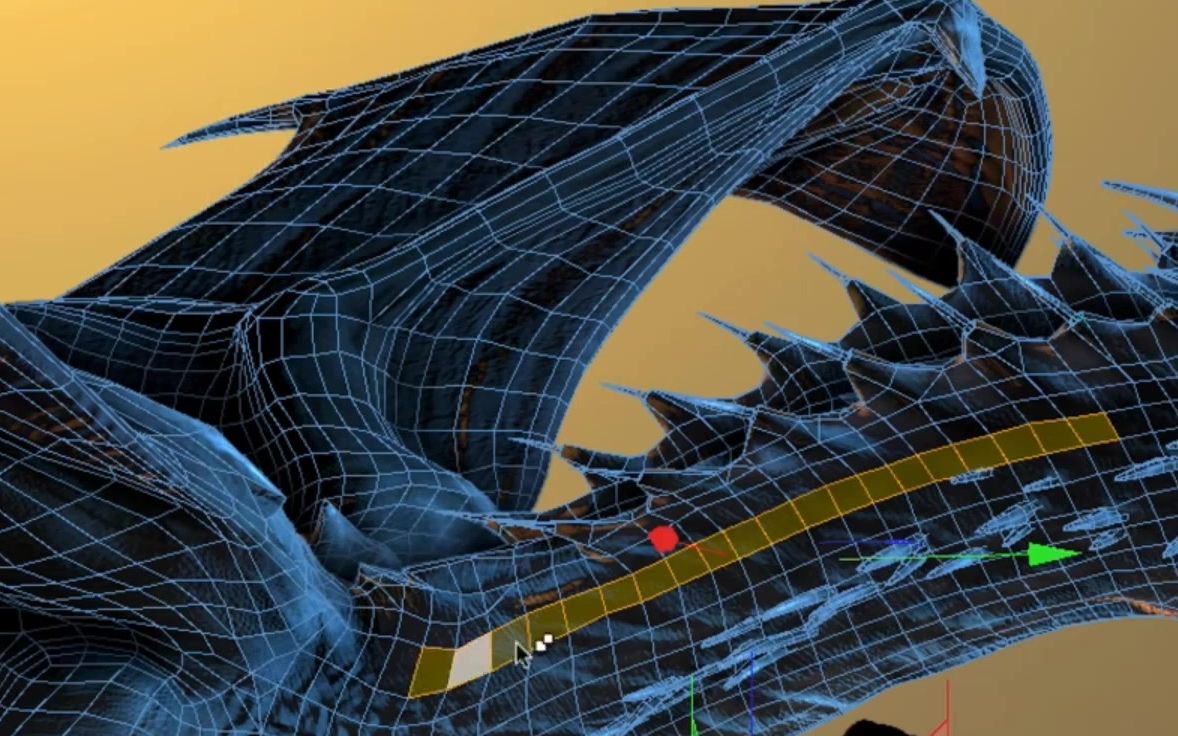 【C4D教程】C4D官方快速技巧精选26——如何快速选择连续的一行...