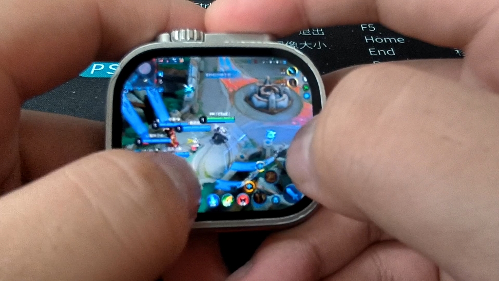 使用dw 99智能插卡手表打王者