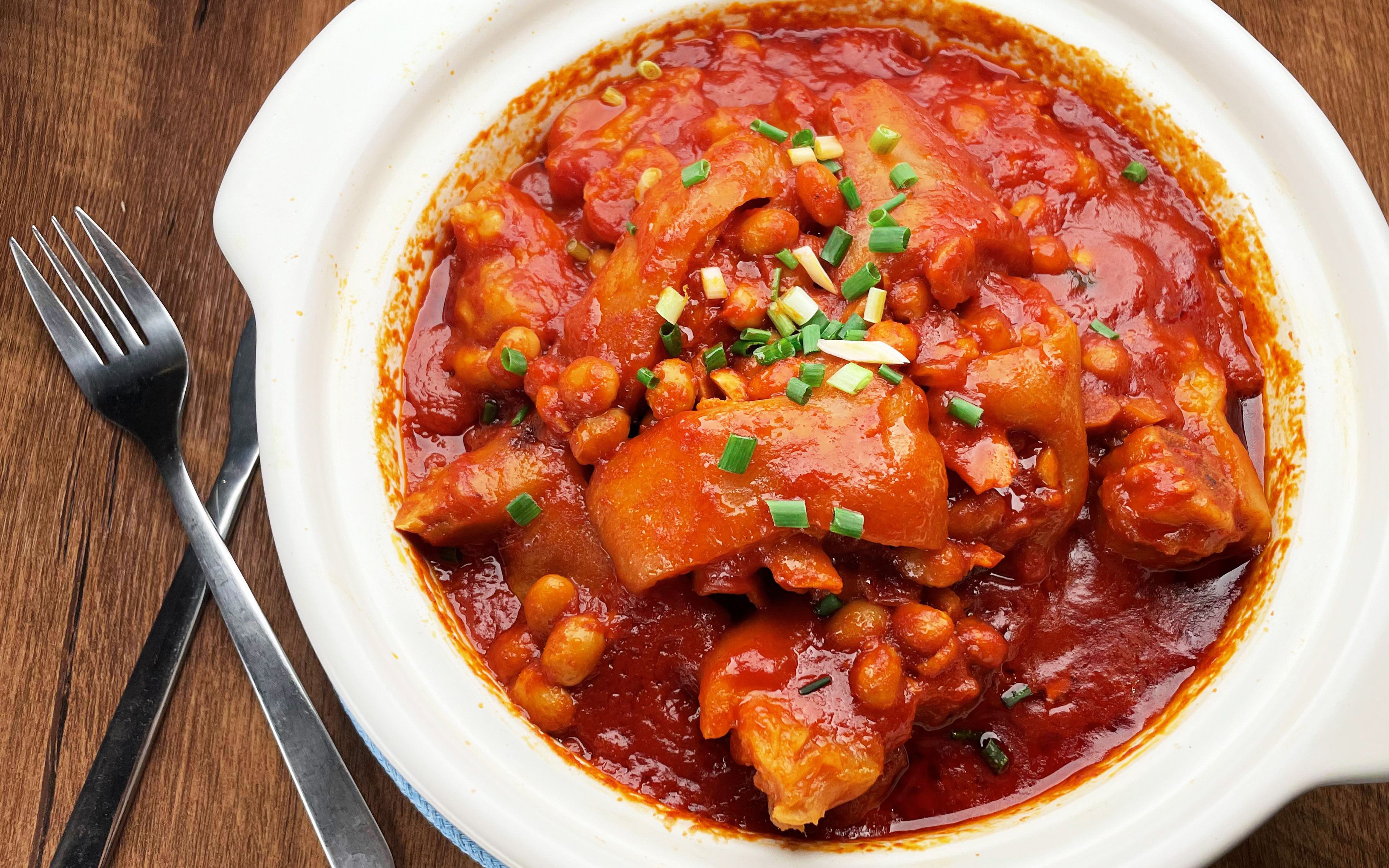 猪脚别红烧了,教你新做法,简单易做、软糯可口、香而不腻、好吃到爆