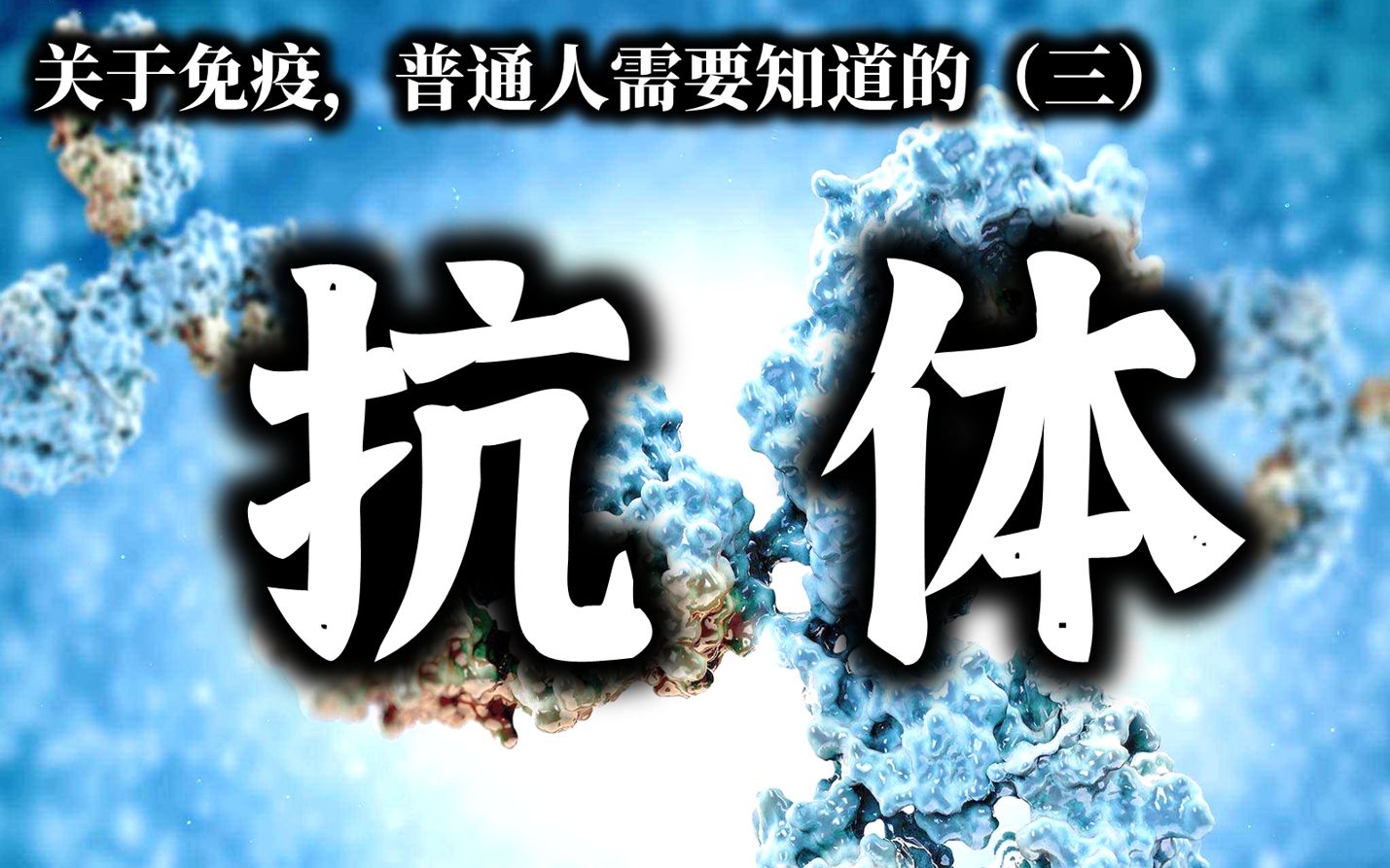 关于免疫,普通人需要知道的(三)抗体