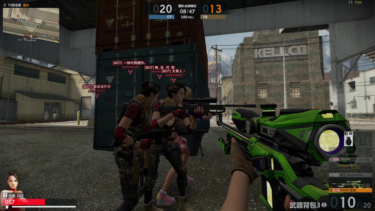 【虽然比前一个好,但是BOT的声音真的接受不了】《CSOL2》全武器...