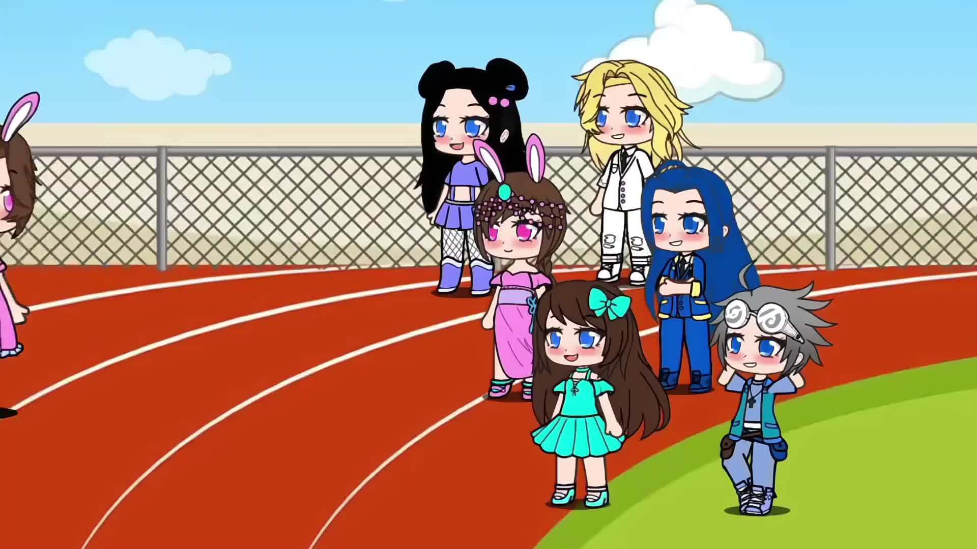 有一次我们学校举办运动会