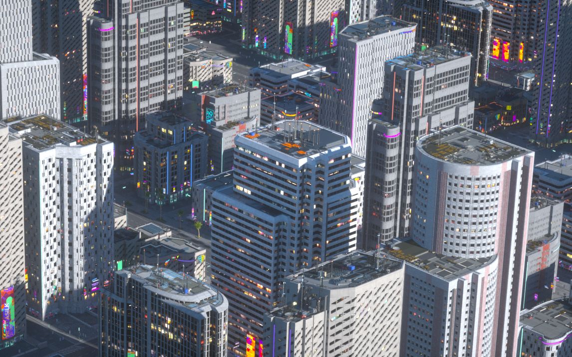 【TVart C4D插件教程】City Rig城市生成器预设使用教程