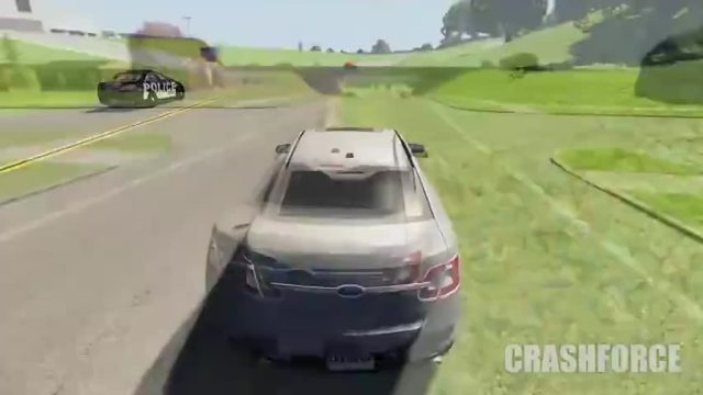.警车追捕撞车#8 - BeamNG dive