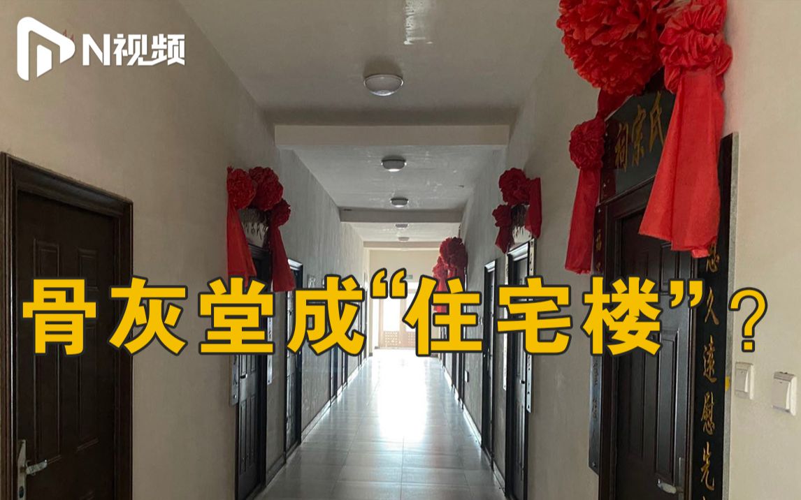 天津一公益骨灰堂建成住宅楼对外销售,民政局:责令停止经营活动