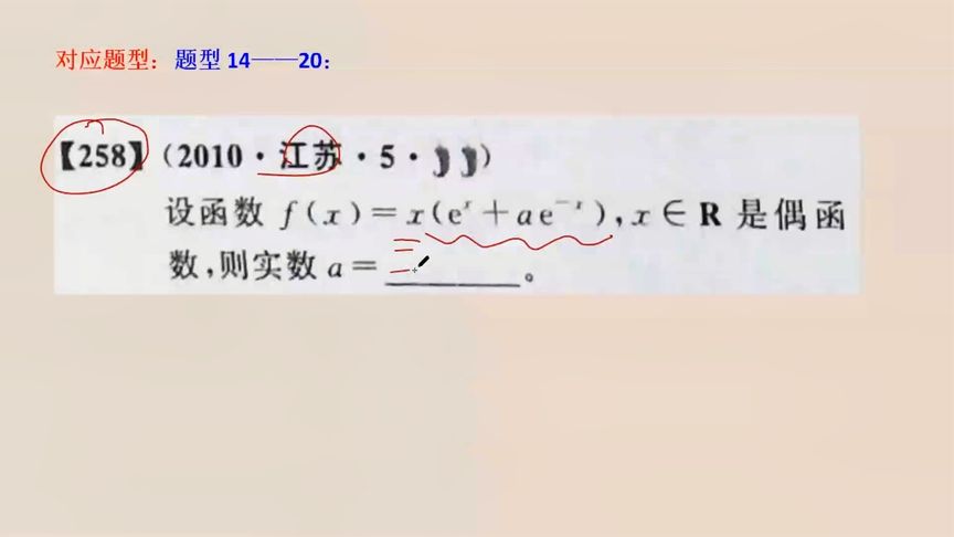 258题,高考数学真题,奇偶函数的四则运算