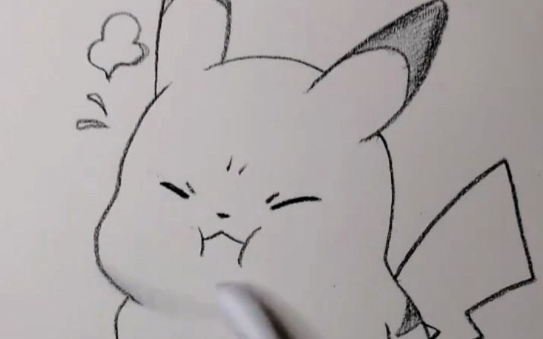 【笔下的世界】人生太长,孤独无望,一起画个简单的皮卡丘吧!