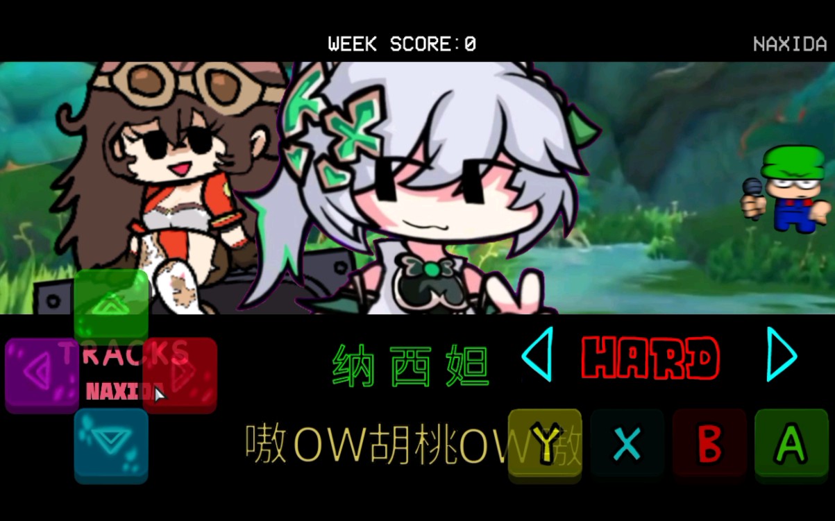 【FNF国人自制劣质mod】原神模组V2正式版发布了!_音游热门视频