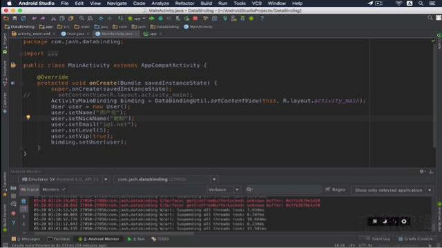 Android开发视频—数据绑定技术(三)