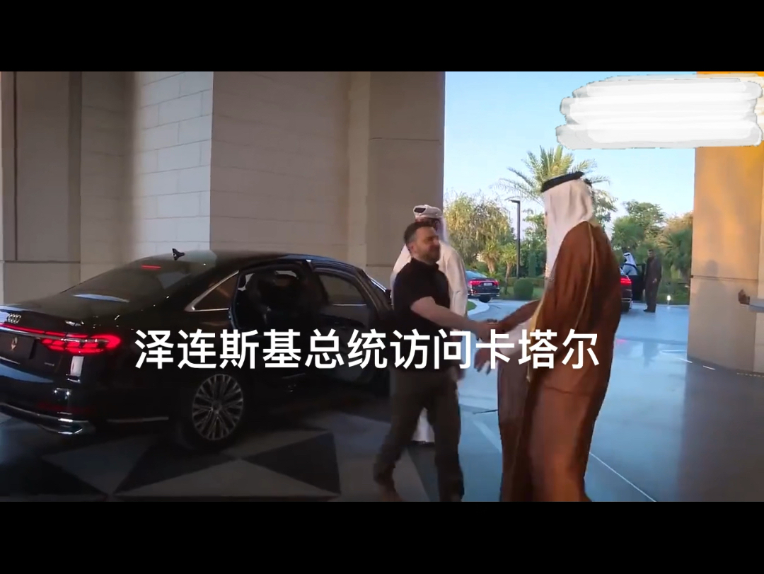 泽连斯基总统访问卡塔尔