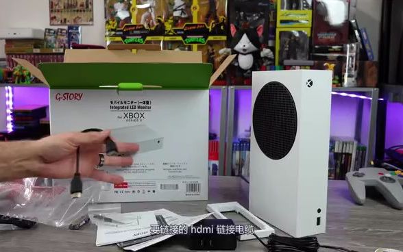 Xbox seriessxss专用一体机显示器开箱评测