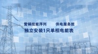 电力营销-初级工-掌握+-1-独立安装1只单相电能表+成品