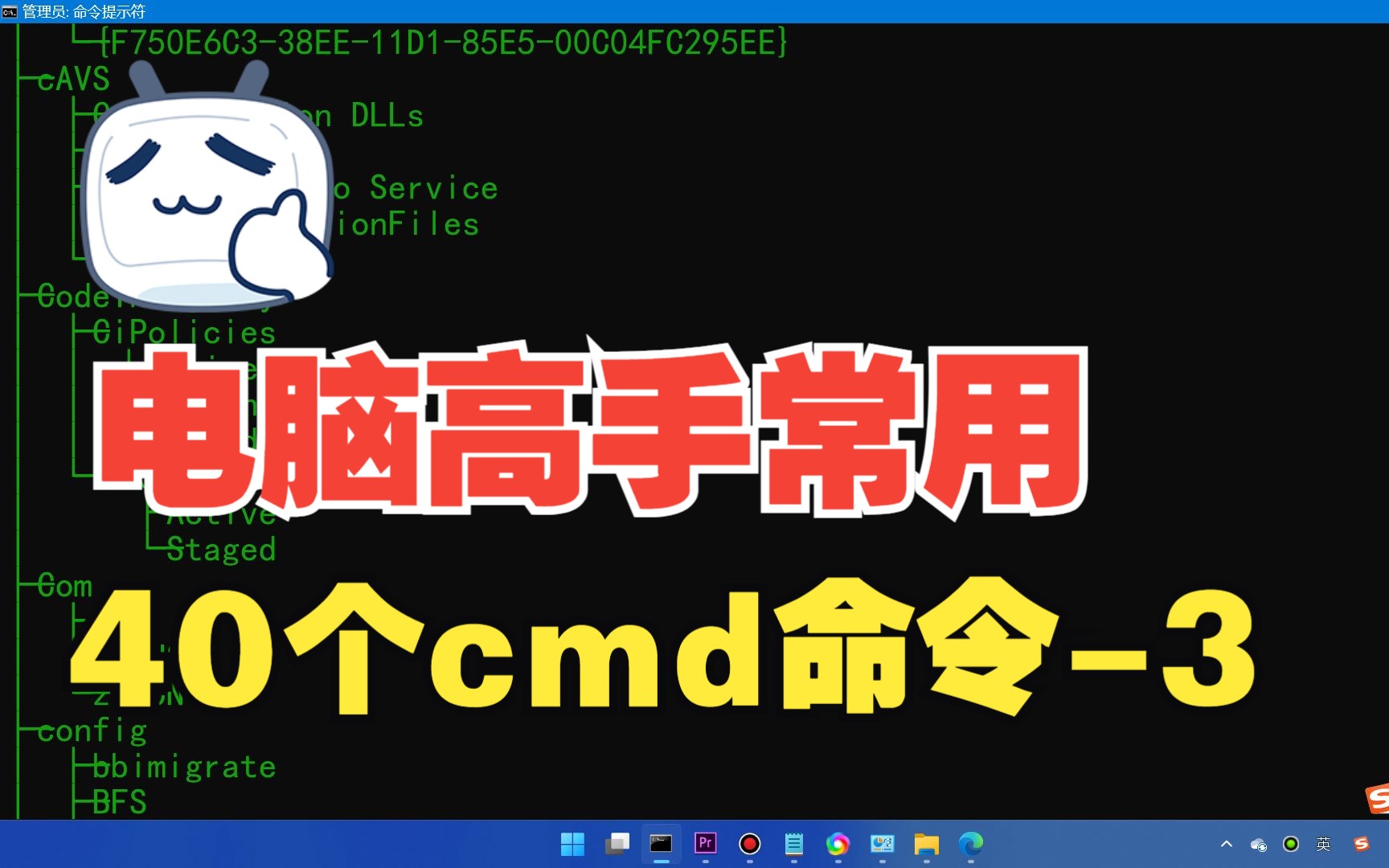 电脑必备40个常用cmd命令(三),快看你学会了哪些?