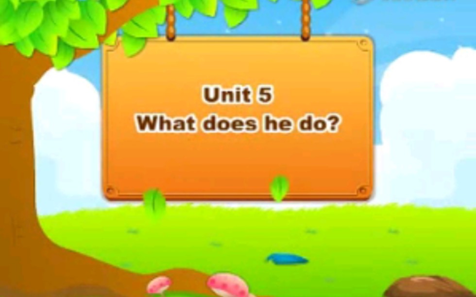 PEP(人教版)小学英语六年级上册 Unit5 What does he do?课文动画和...