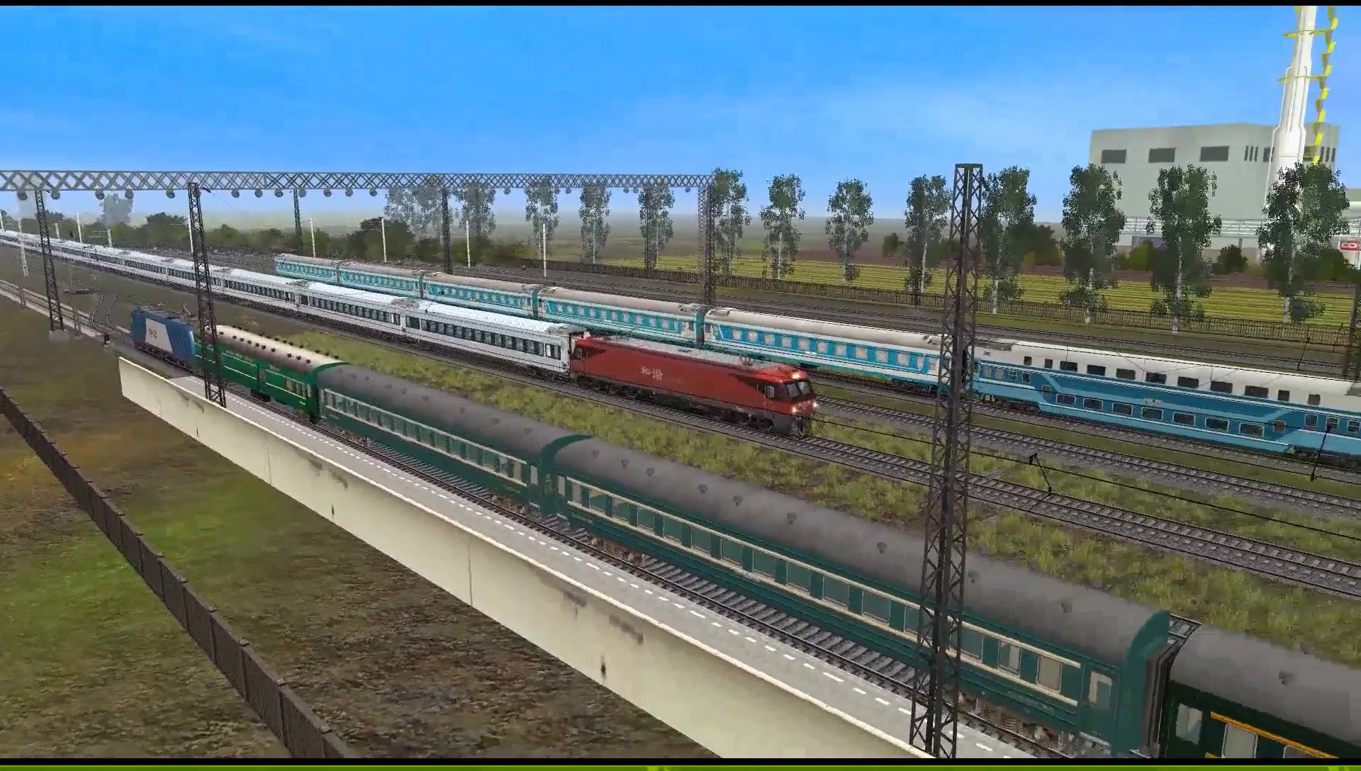 TRS模拟火车自制线路