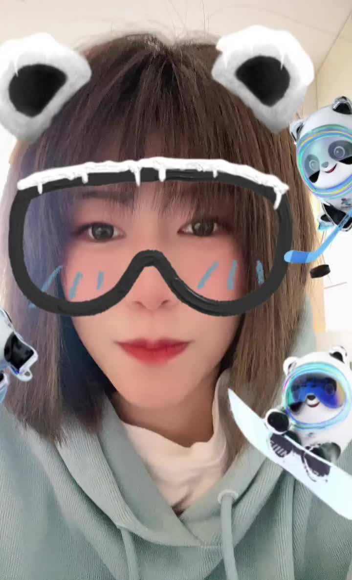 我也来一个冰墩儿墩儿