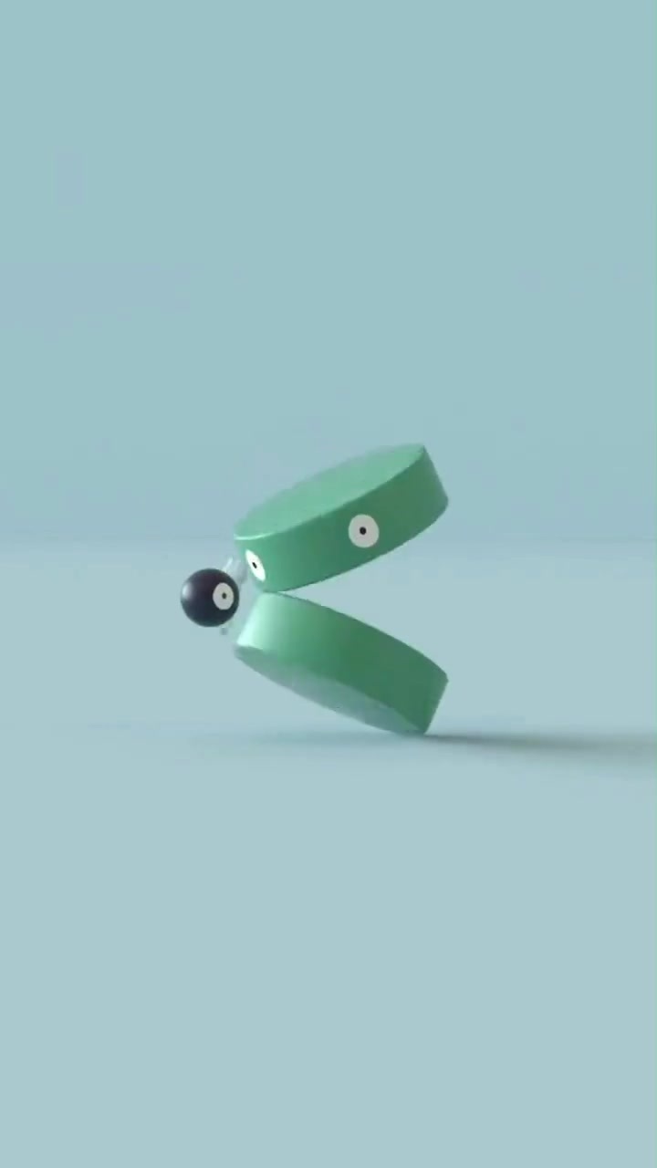 c4d动画,减压视频,创意动画