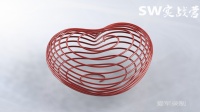 SW实战营:solidworks基础入门教程之螺旋爱心的绘制过程