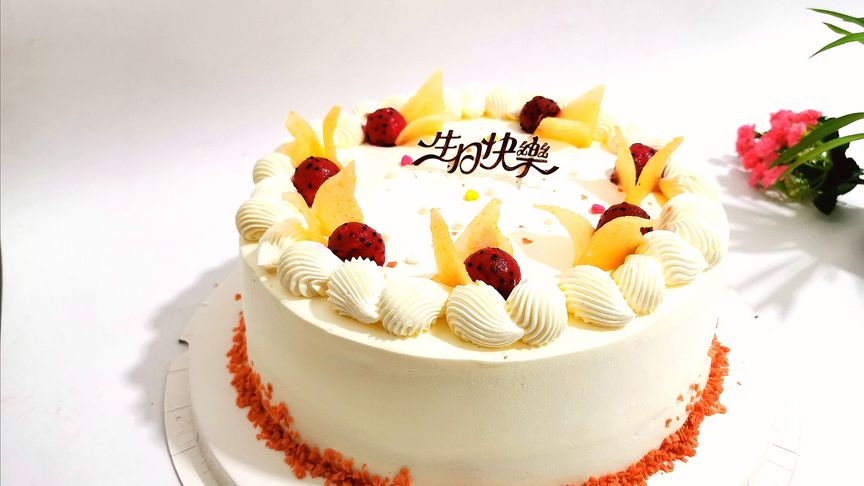 蛋糕店卖200多的生日蛋糕，在家自己做成本不到30，美味零添加