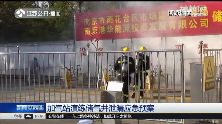 加气站演练储气井泄漏应急预案