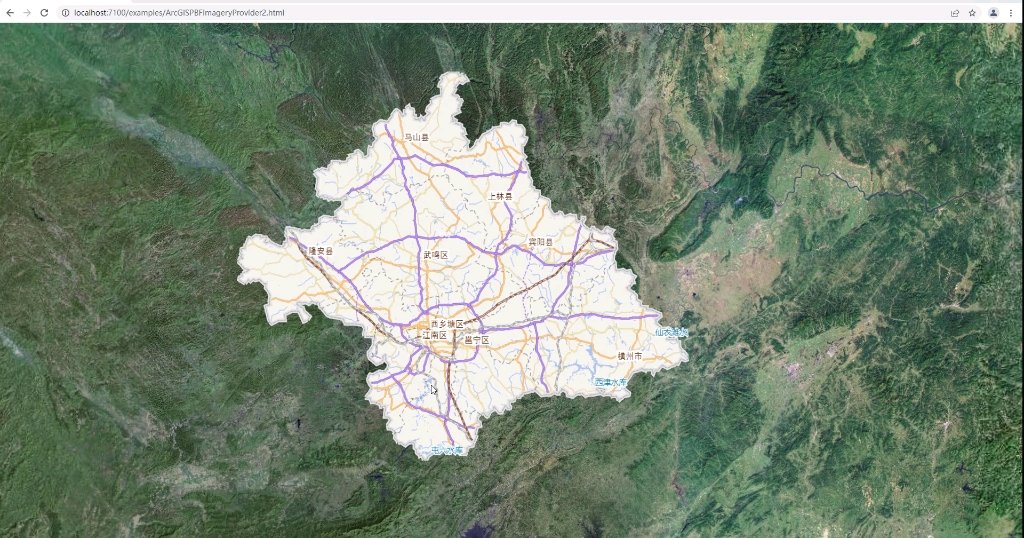Cesium加载ArcGIS发布的PBF矢量切片服务