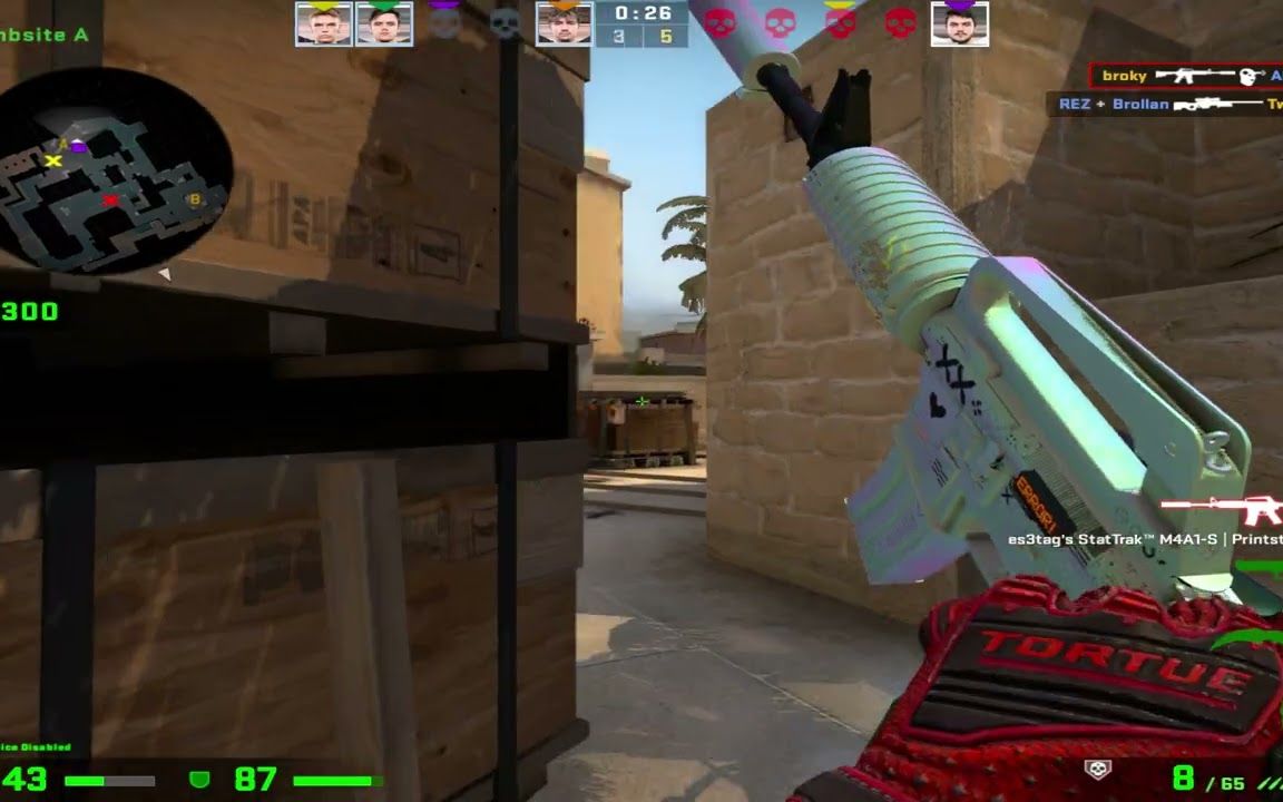 【CSGO】POV FaZe broky (25/11) vs NIP (mirage) @BLAST Premier ...
