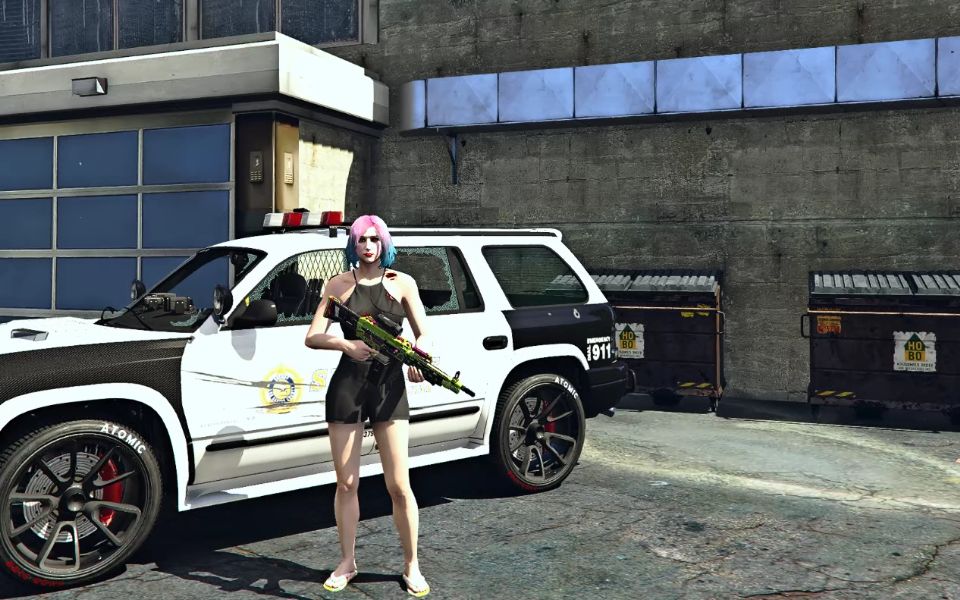 GTA Online - 警车派遣工作(五分钟CD)