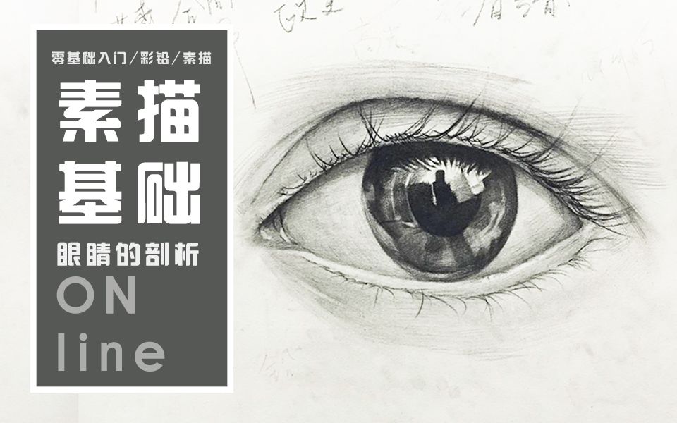 【零基础漫画】动漫眼睛画法