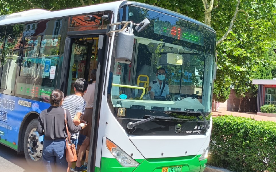 服务岛城70余载,青岛公交的客流担当—青岛公交1路pov
