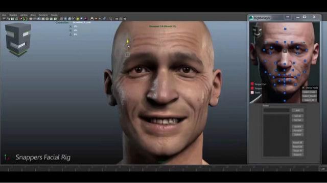 3dsmax面部表情变脸设计教程,3dsmax人物建模教程