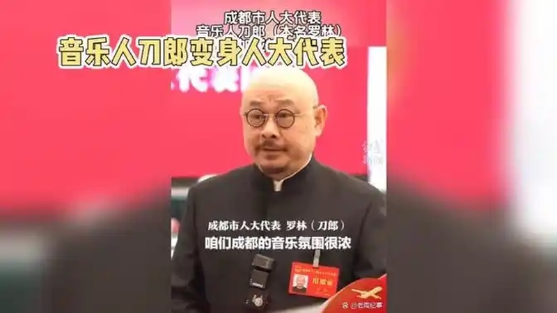 音乐人刀郎变身人大代表