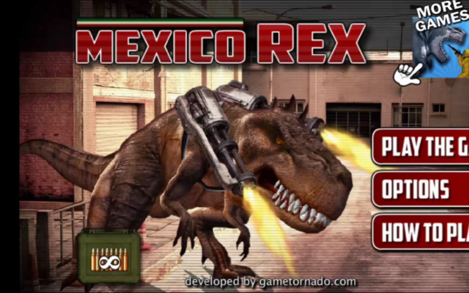 霸王龙觉醒5,1到16关暴力通关,加特林血战章鱼装甲战车!