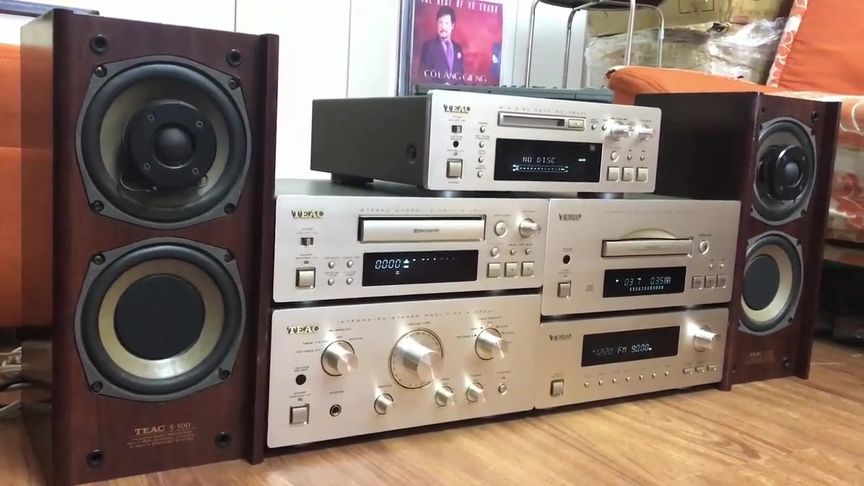 曾经卖一万多块的日本组合音响,试Teac H500,人声表现很优秀