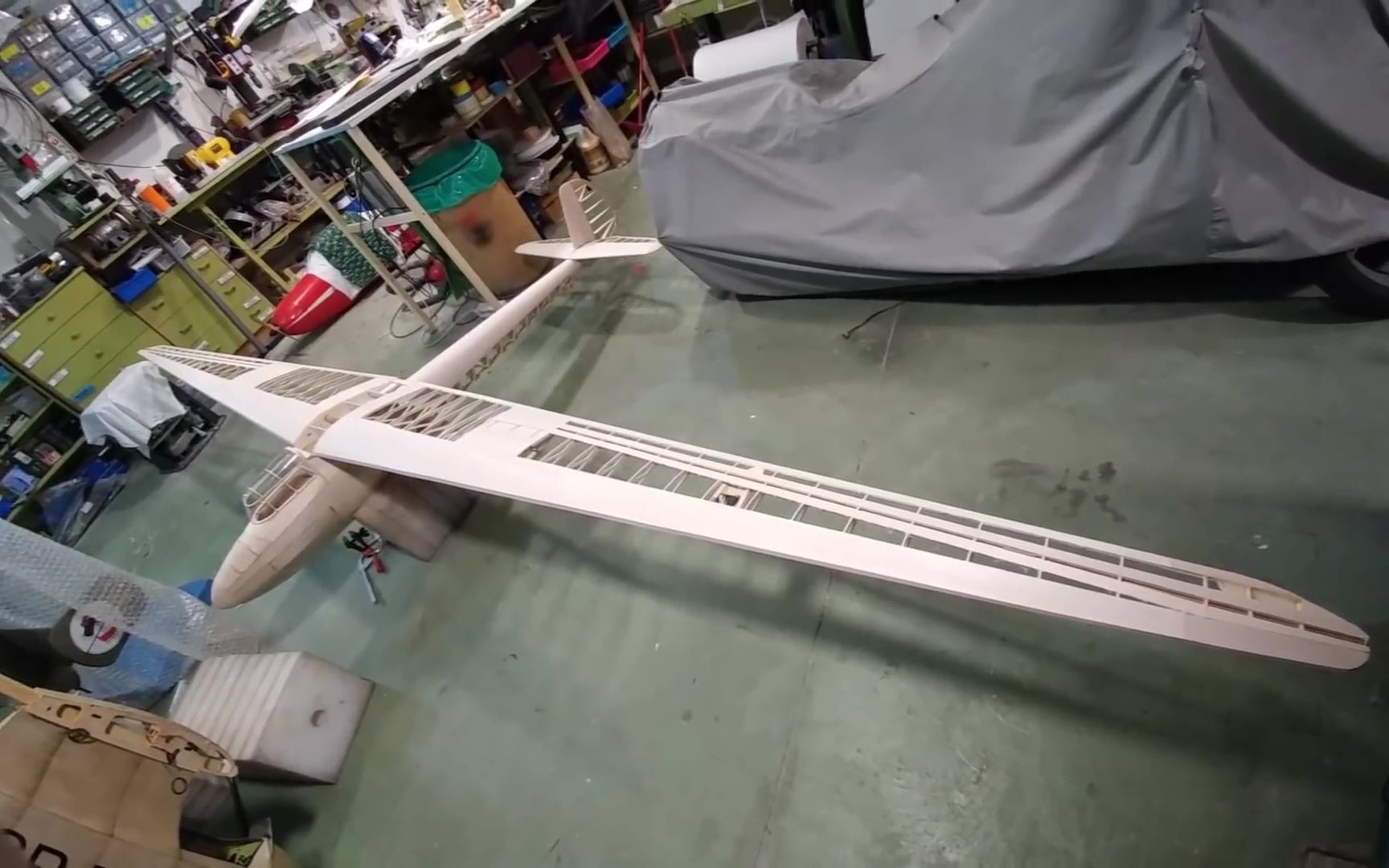 【滑翔机】古典木构架滑翔机制作过程-(幻灯片警告)