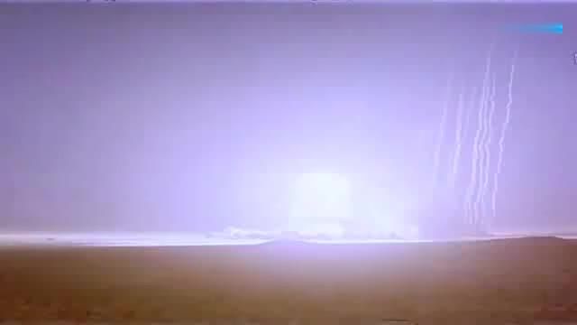 实拍核弹爆炸真实的声音! 隔着屏幕都吓一身汗! 像世界末日!