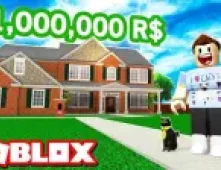 小飞象解说✘Roblox土豪模拟器百万富翁建造豪宅! 连一张床都要180...
