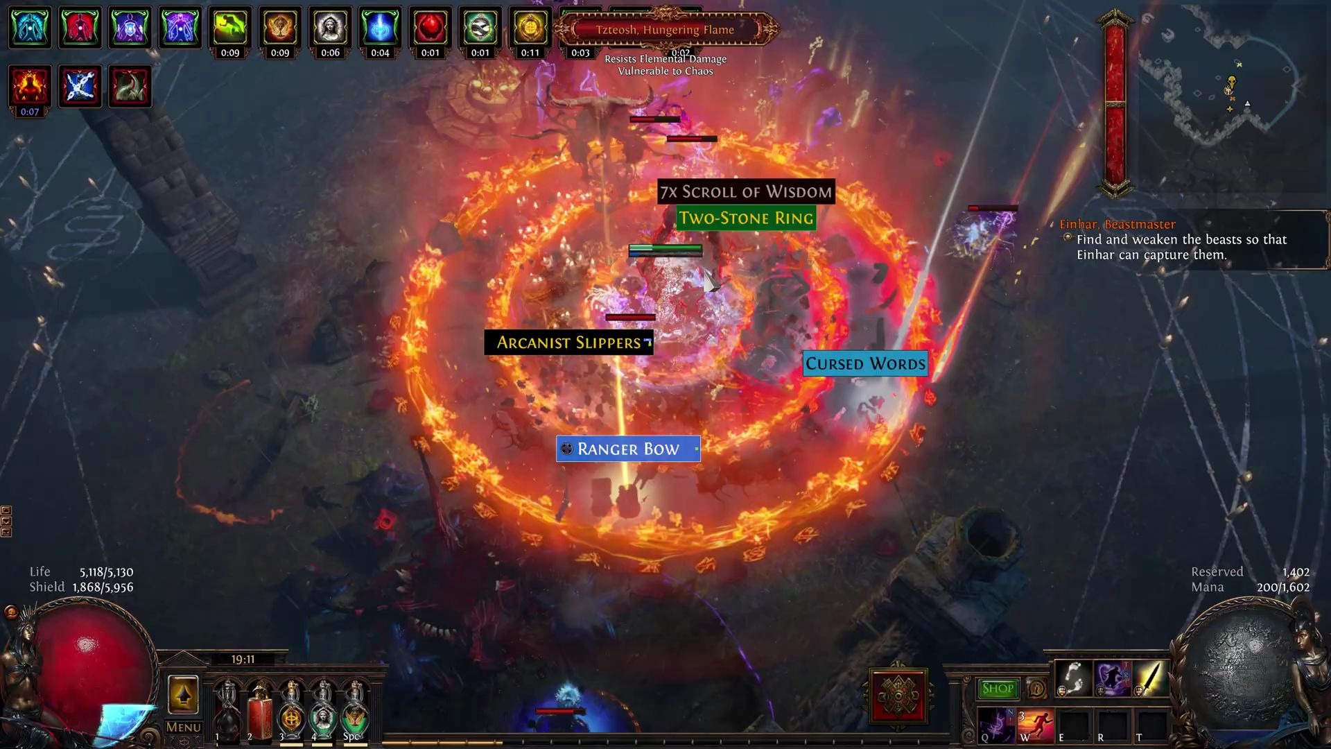 【流放之路】3.16 新暗金 禁锢监狱 胸甲 T15超越红图的zdps 站撸测试 ...