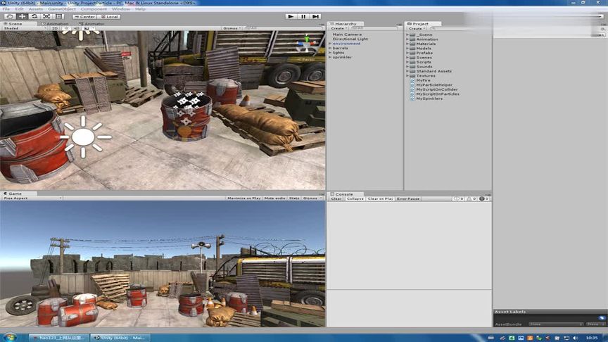 Unity粒子系统入门:第47讲,案例之碰撞回调函数的应用