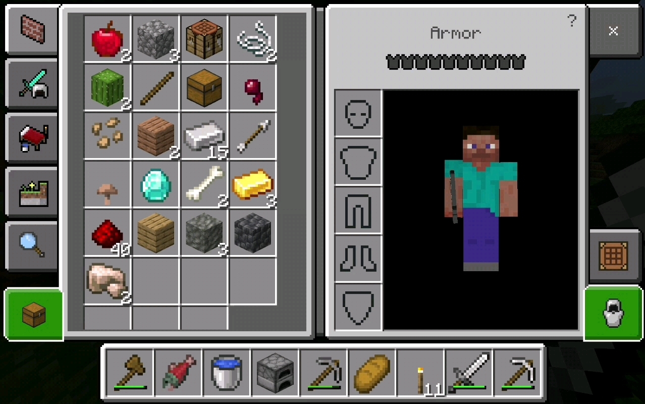 『我的世界1.18生存』矿洞里的世界_我的世界