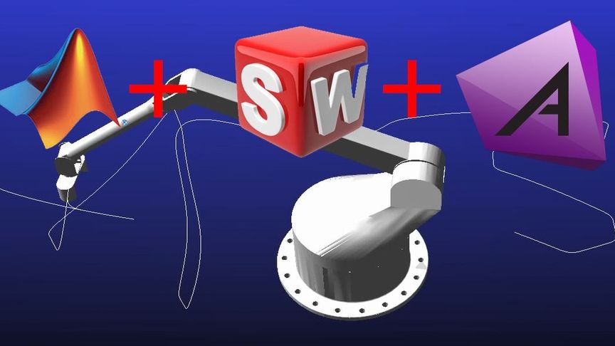 工业机器人MATLAB+SOLIDWORKS+ADAMS联合仿真