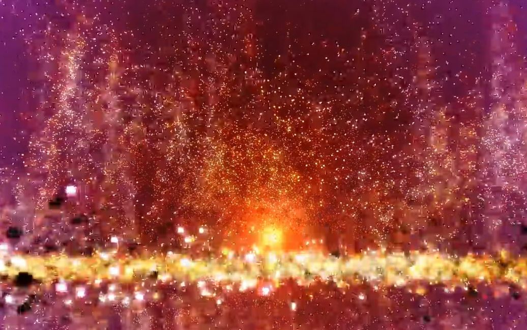 s594 2K画质超唯美绚丽粒子动画年会舞会婚礼舞台背景LED视频素材