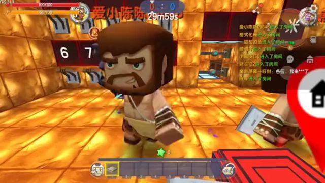 .迷你世界:直播主大作战,所有的主播武器都很无敌,能全屏秒杀!