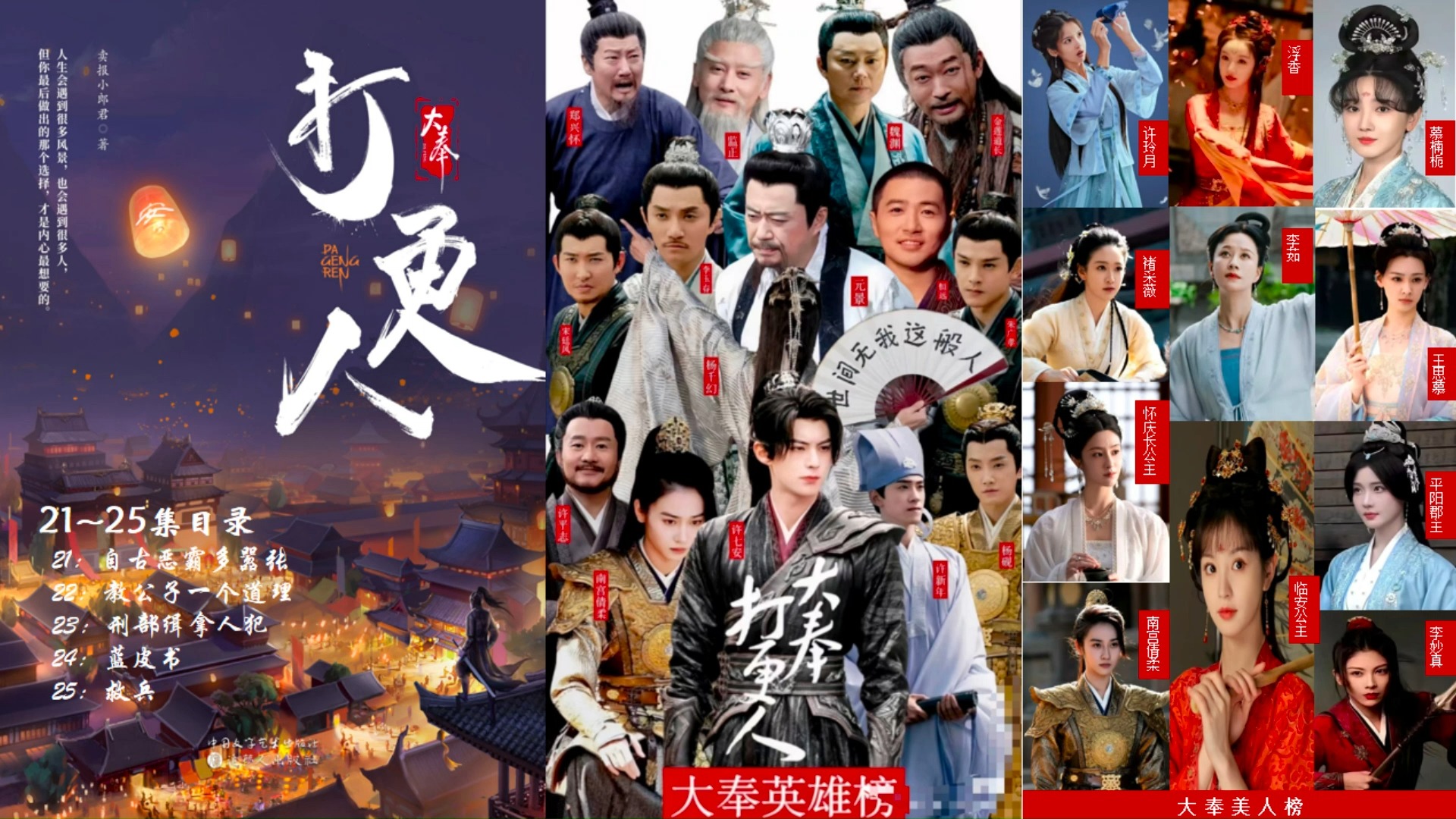 有声小说——《大奉打更人》热播电视剧原著小说21~25集