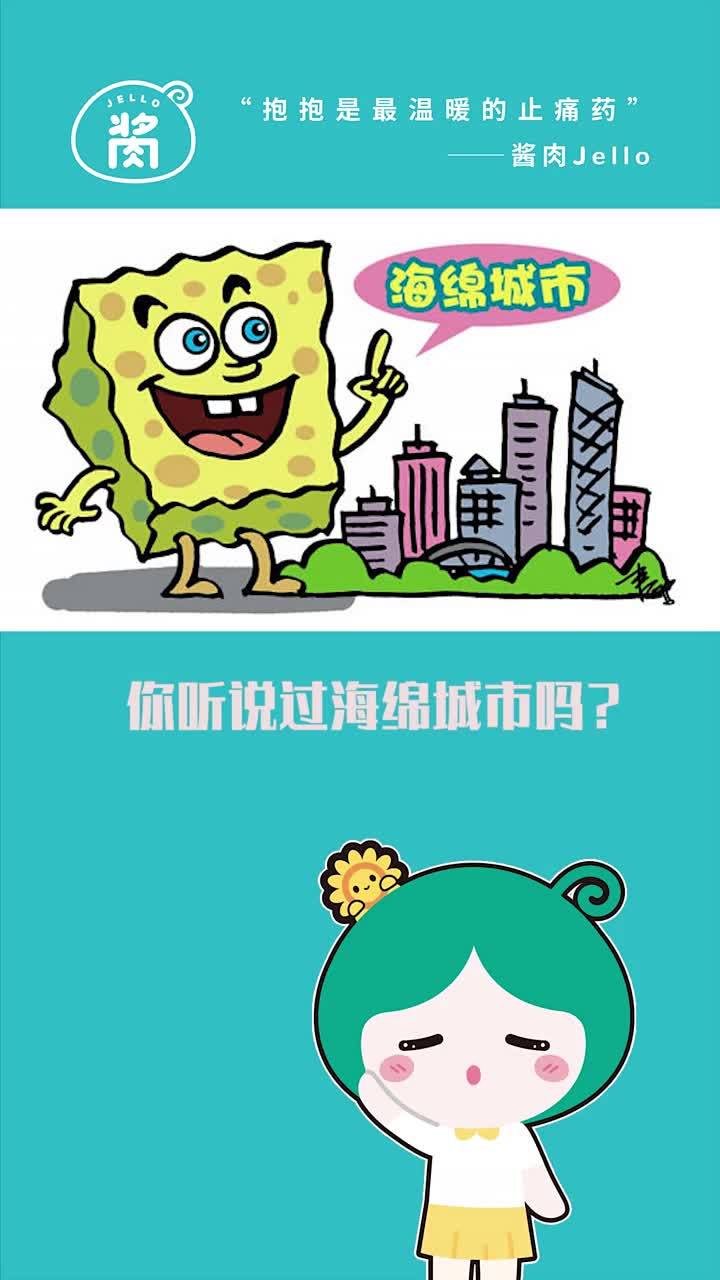 你听说过海绵城市吗