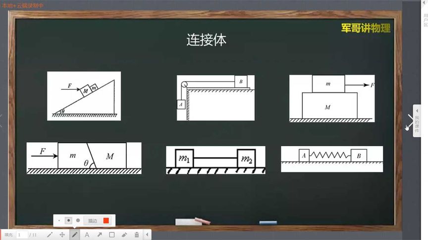 3分钟轻松学会高中力学连接体模型